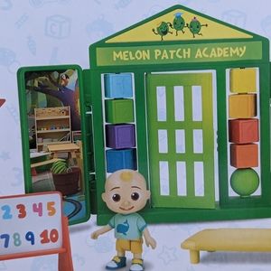 CoComelon | Toys | Cocomelon School Time Deluxe Play Set Melon Patch Acedemy Nwt | Poshmark